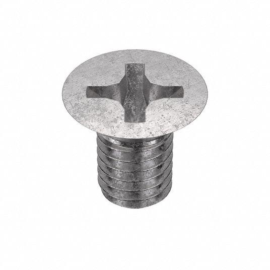 Machine Screw, PK 100 - Grainger