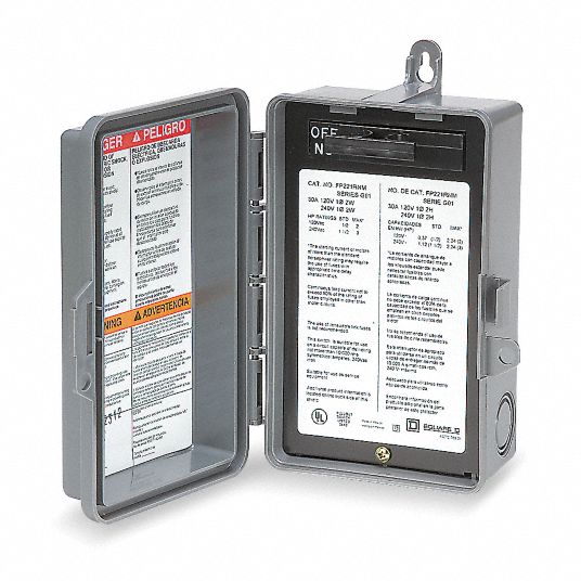 Nonfusible Air Conditioning Disconnect, Nonmetallic - Grainger