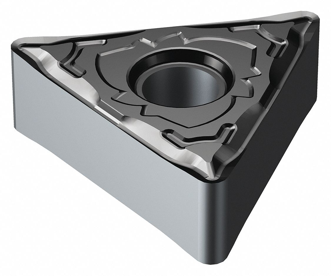 SANDVIK COROMANT, 0.375 in Inscribed Circle, Neutral, Turning Insert ...