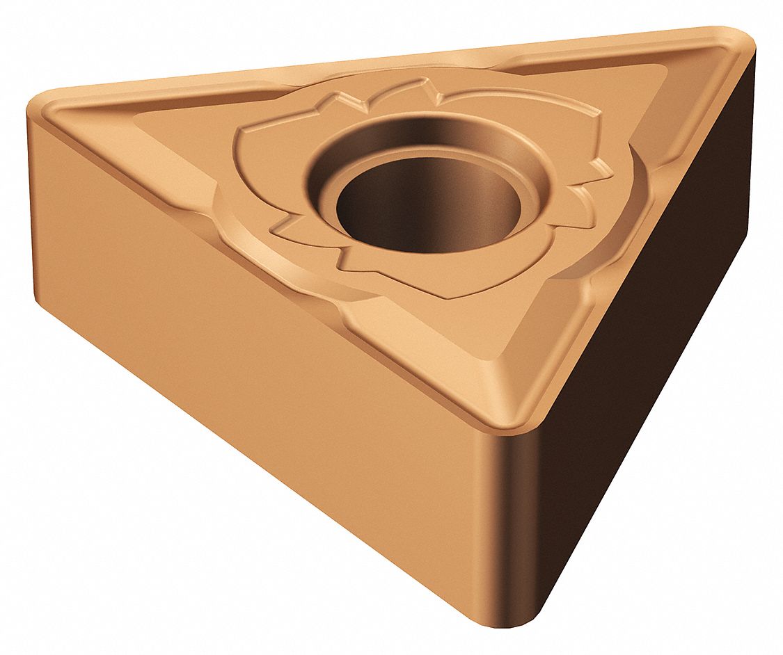 SANDVIK COROMANT, 0.500 in Inscribed Circle, Neutral, Turning Insert ...