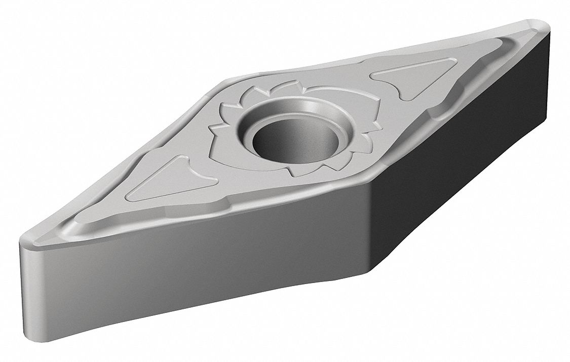 SANDVIK COROMANT, 3/8 in Inscribed Circle, Neutral, Turning Insert ...