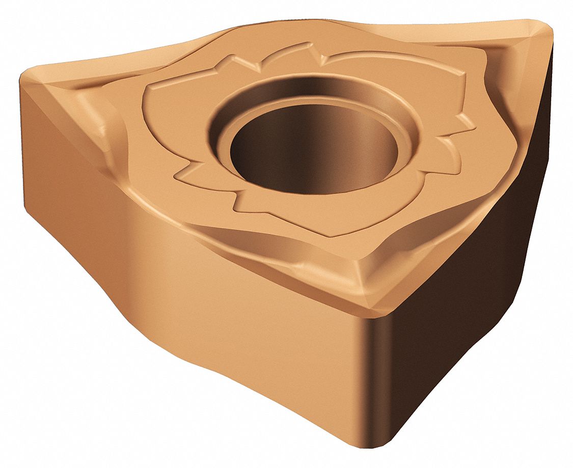 SANDVIK COROMANT, 0.500 in Inscribed Circle, Neutral, Turning Insert ...