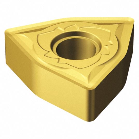 SANDVIK COROMANT, 0.500 in Inscribed Circle, Neutral, Turning Insert ...