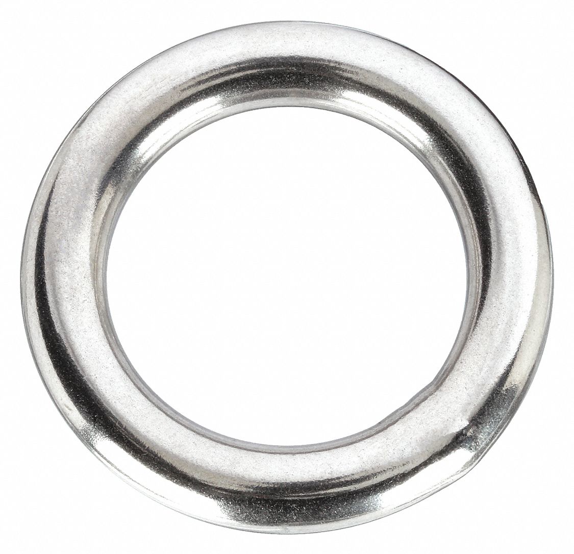 Welded Ring, 316 Stainless Steel, Welded Ring - 6HJC1|RF122 - Grainger