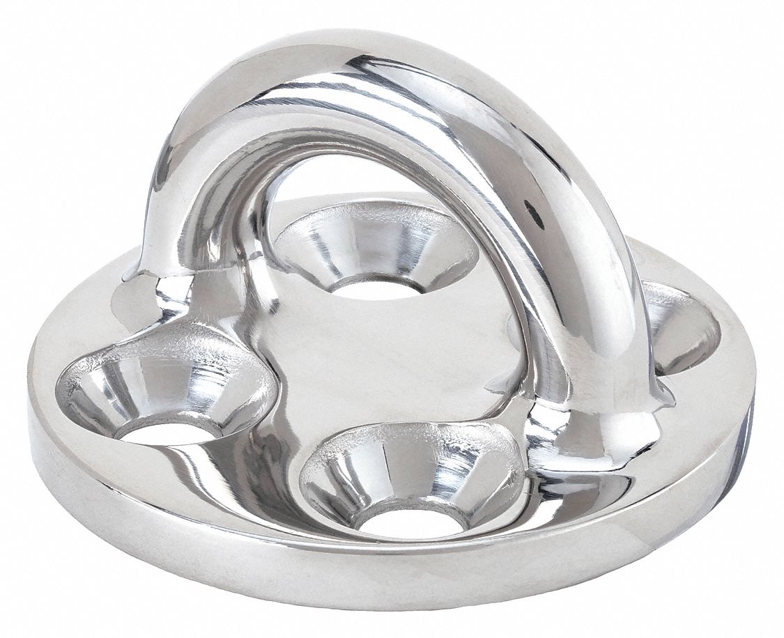 Pad Eye, Stainless Steel, Pad Eye - 6HJE3|RF2429-10 - Grainger
