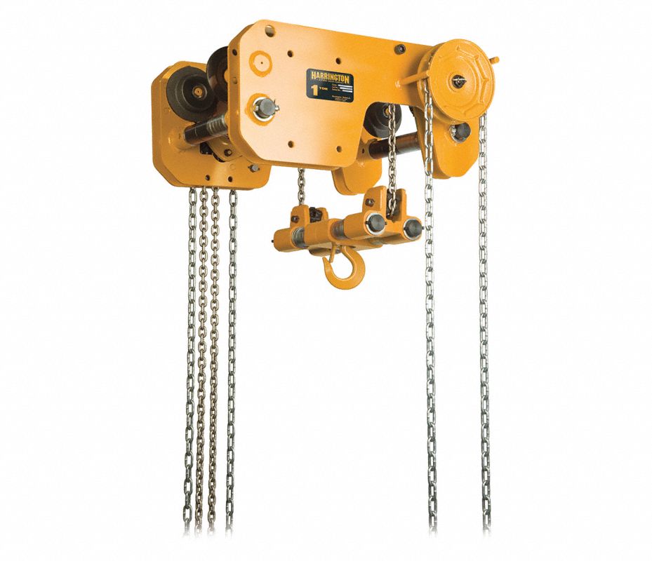 HARRINGTON Polipasto de Cadena Manual, 2000 lb., Elevación del ...