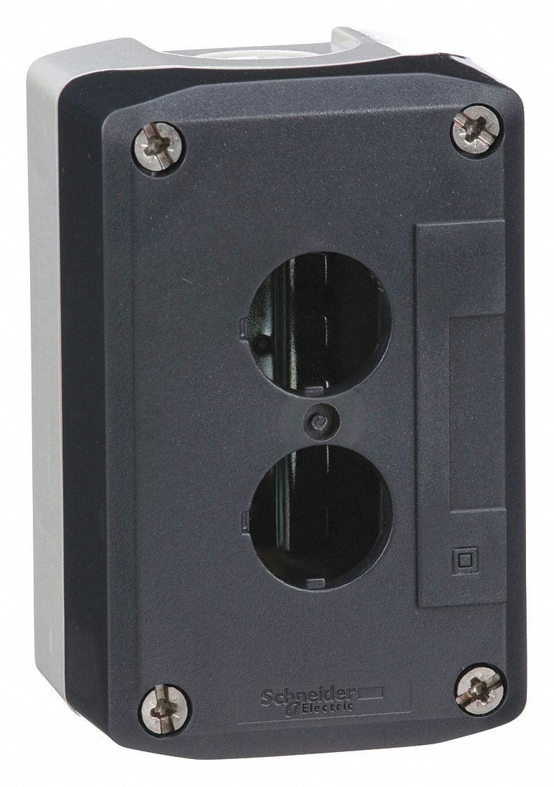 SCHNEIDER ELECTRIC Pushbutton Enclosure: Plastic, 1 Columns, 2 Holes ... SCHNEIDER ELECTRIC Pushbutton Enclosure: Plastic, 1 Columns, 2 Holes ...