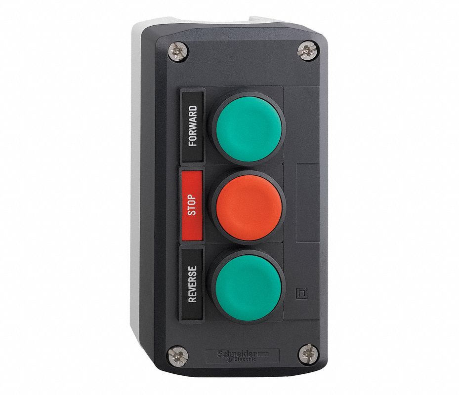 SCHNEIDER ELECTRIC Estación de Control con Botón Pulsador 2NA/1NC 3 ...