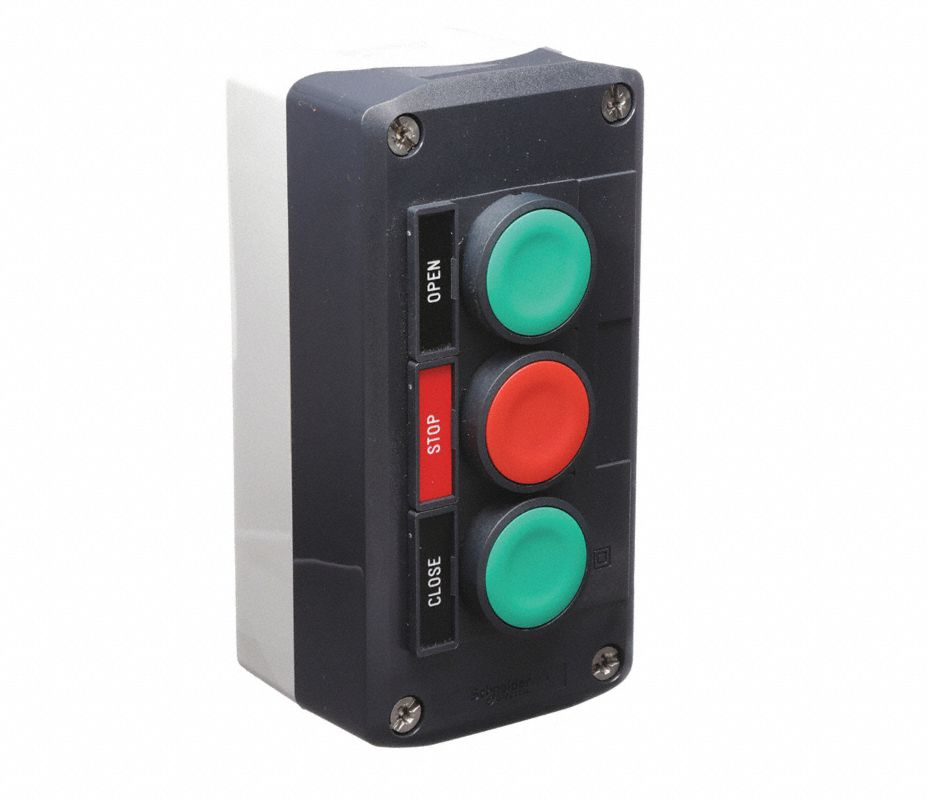 SCHNEIDER ELECTRIC Estación de Control con Botón Pulsador 2NA/1NC 3 ...