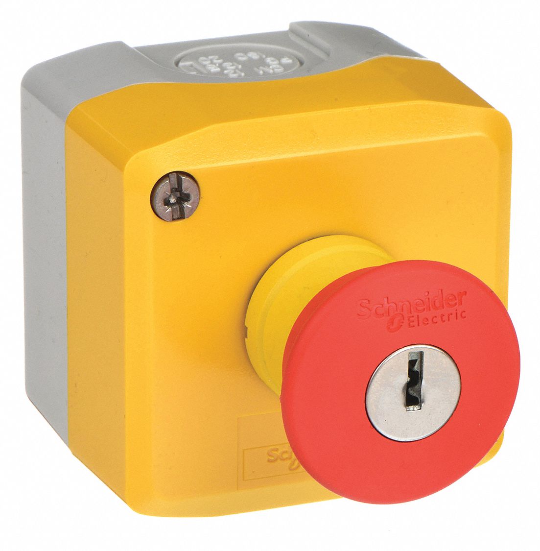 SCHNEIDER ELECTRIC, Mushroom Head Push Button, 0 Pilot Lights, Control Station - 6HK36|XALK188H7 ...