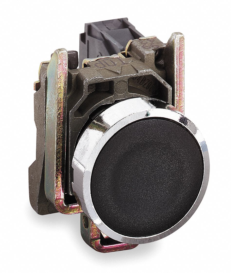 SCHNEIDER ELECTRIC, Non-Illuminated, Flush Profile, Flush Push Button ...