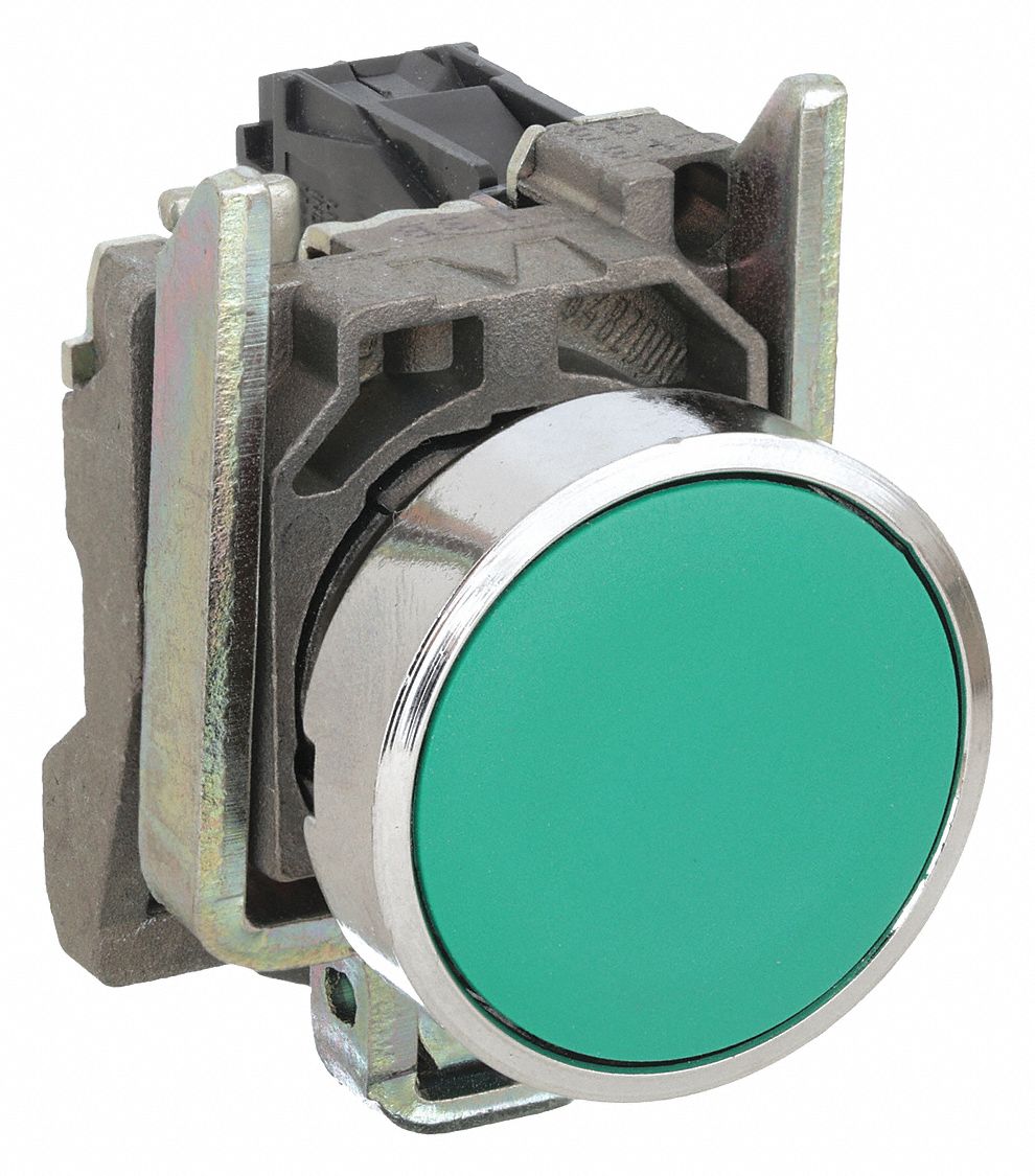 SCHNEIDER ELECTRIC, Non-Illuminated, Flush Profile, Flush Push Button ...