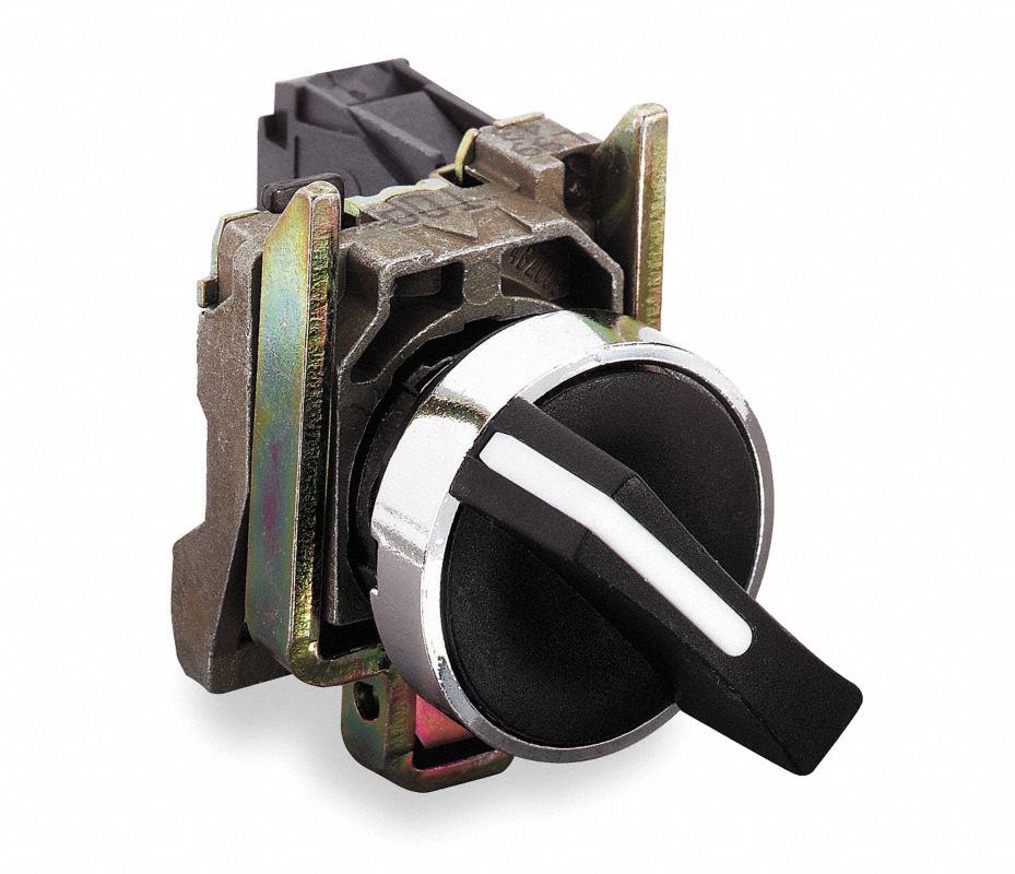 SCHNEIDER ELECTRIC Interruptor Selector No Iluminado, Tamaño: 22mm ...