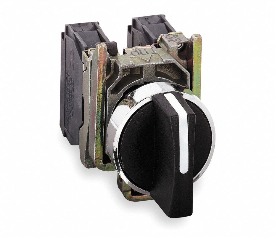 SCHNEIDER ELECTRIC Interruptor Selector No Iluminado , Tamaño: 22mm ...