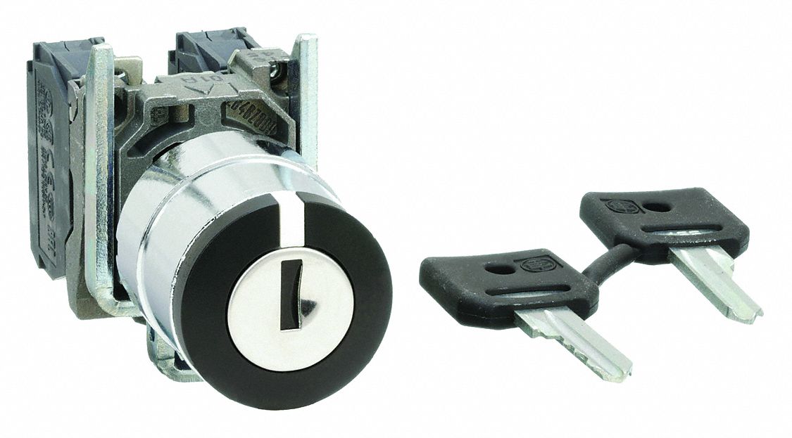 SCHNEIDER ELECTRIC, 3 Position, 22 mm Panel Mounting Size, Selector ...