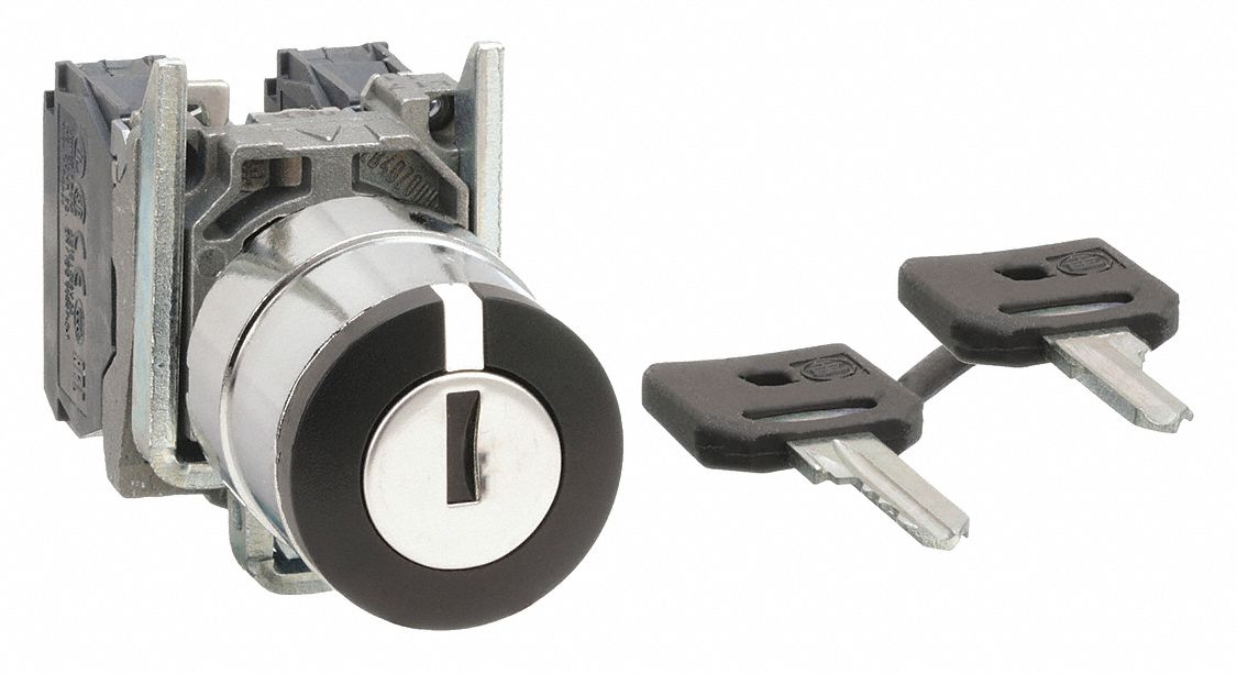 SCHNEIDER ELECTRIC, 3 Position, 22 mm Panel Mounting Size, Selector ...