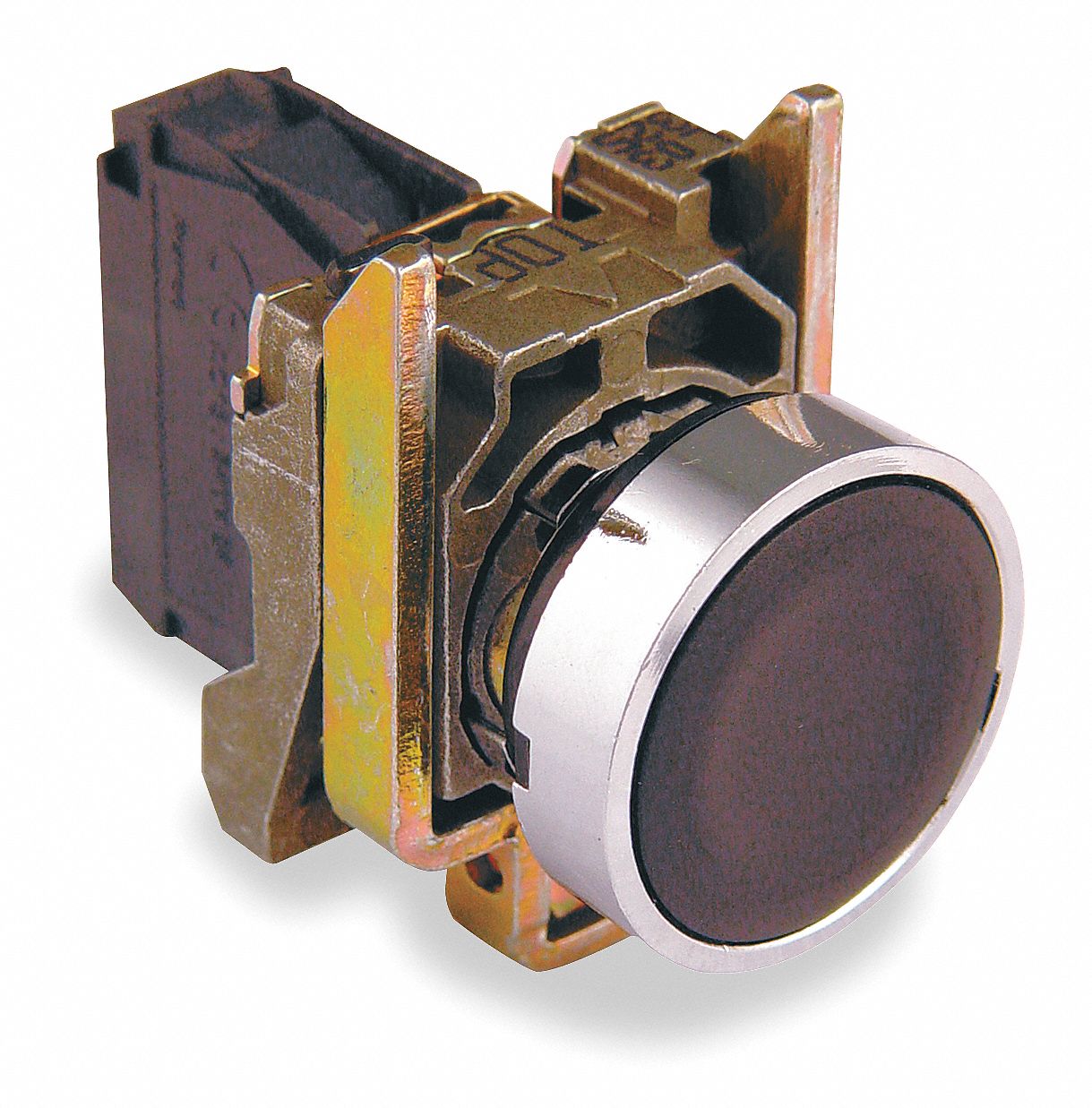 Push Button, 22mm, Momentary, Round Projecting Push Button - Grainger