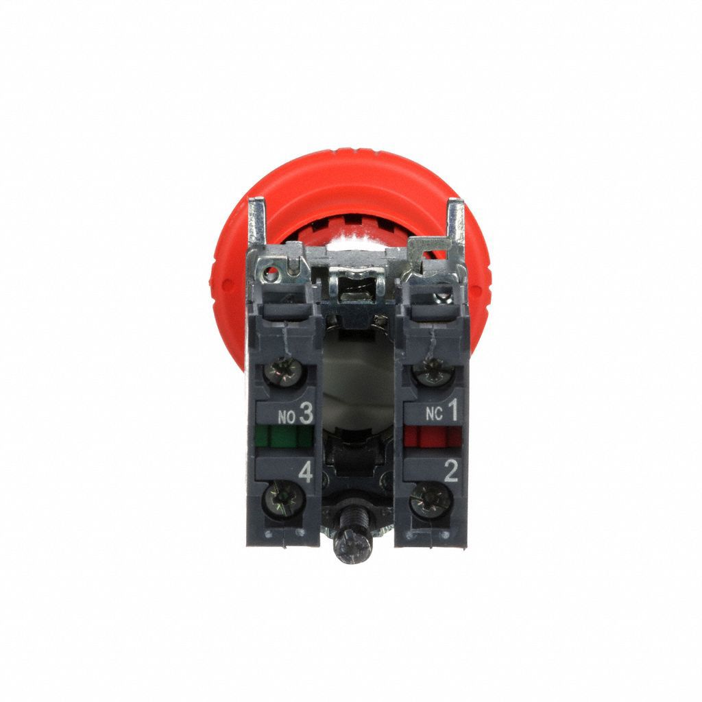SCHNEIDER ELECTRIC Emergency Stop Push Button: 22 mm Size, Maintained ...