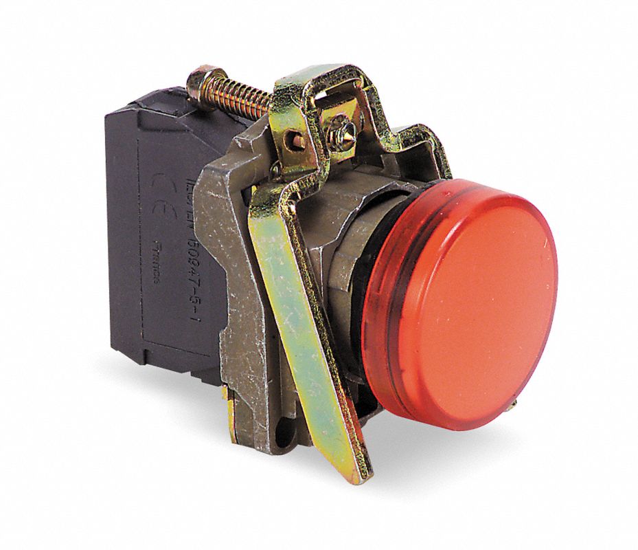 SCHNEIDER ELECTRIC Luz Indicadora Completa , 22mm , 110 a 120VCA ...