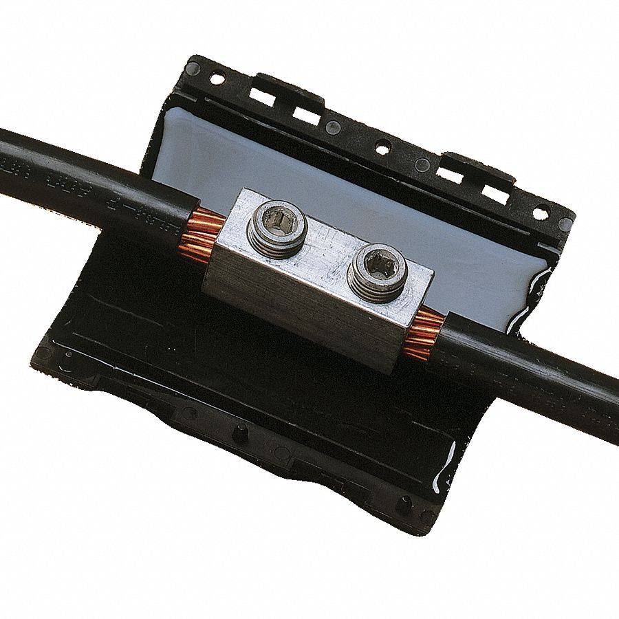 TE CONNECTIVITY Juego De Empalmes 2 A 4 0 AWG De Rango Del Cable