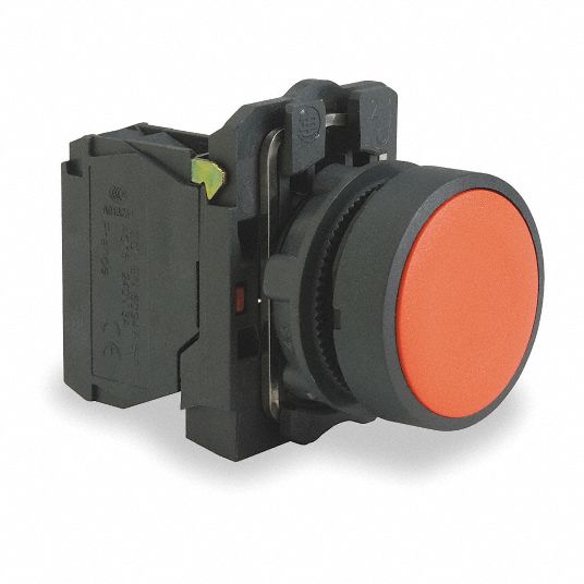 SCHNEIDER ELECTRIC, Non-Illuminated, Flush Profile, Flush Push Button ...
