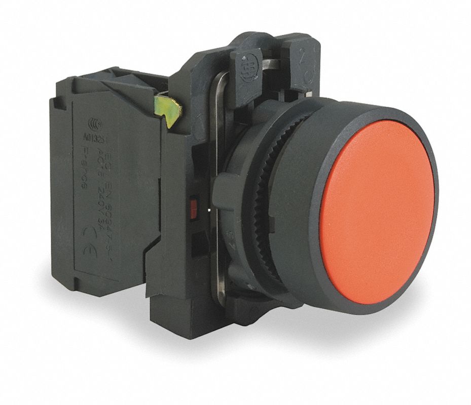 SCHNEIDER ELECTRIC Botón de Presión No Iluminado, Tipo de Operador ...