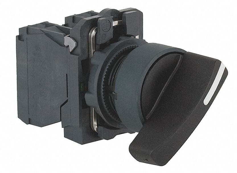 SCHNEIDER ELECTRIC Interruptor Selector No Iluminado, Tamaño: 22mm ...