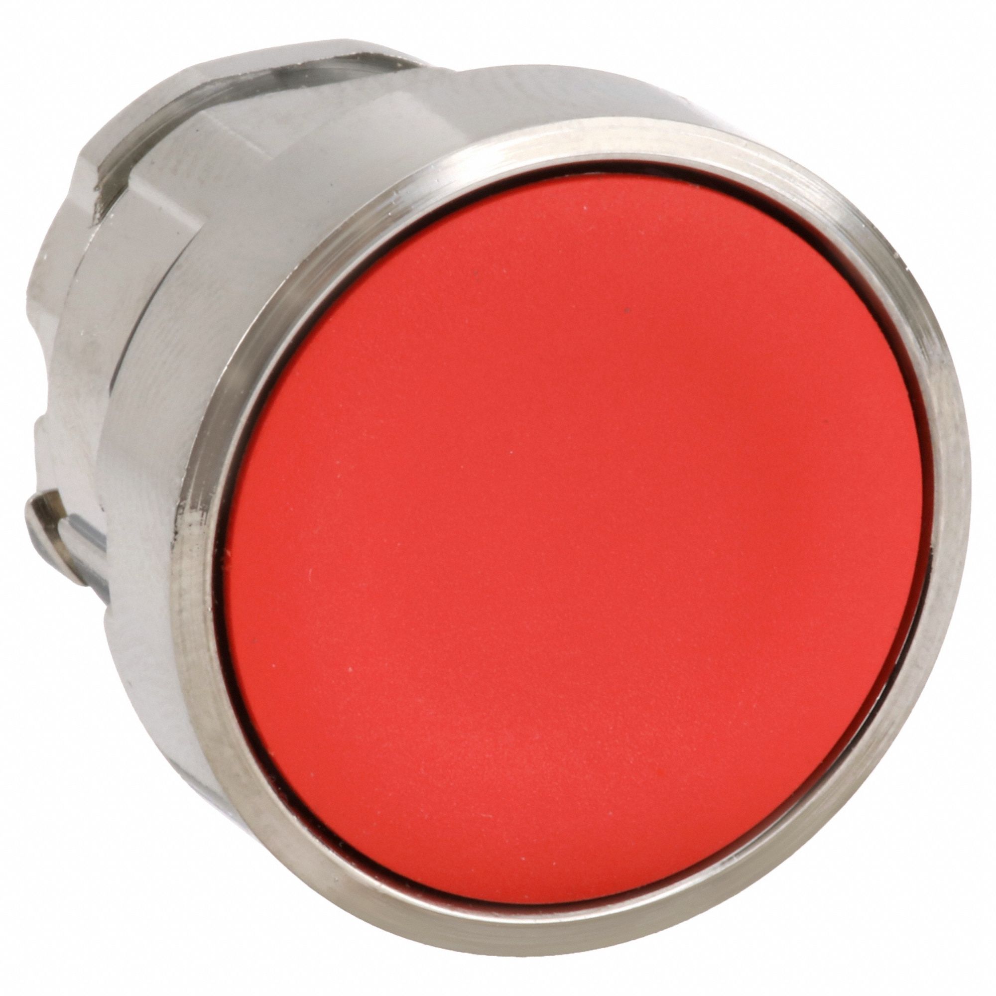 SCHNEIDER ELECTRIC, Red, 22 mm Mounting Size, Flush Push Button - 6HN63 ...