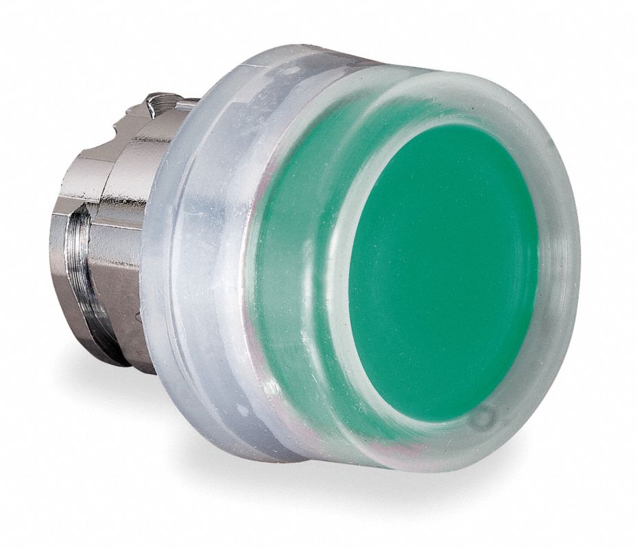 SCHNEIDER ELECTRIC Cabeza, Acción: Momentánea, Sin Protector, Redondo ...