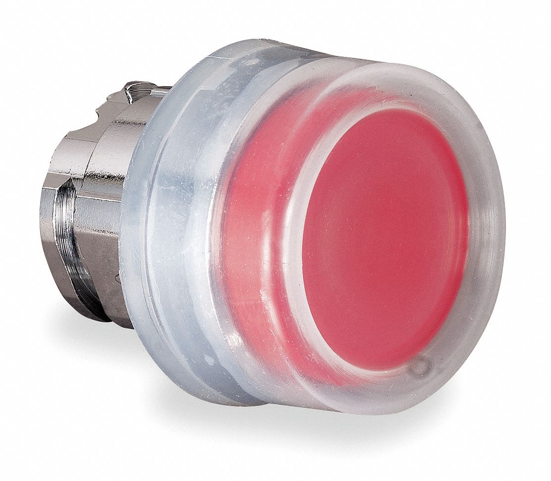 SCHNEIDER ELECTRIC Cabeza, Acción: Momentánea, Sin Protector, Redondo ...