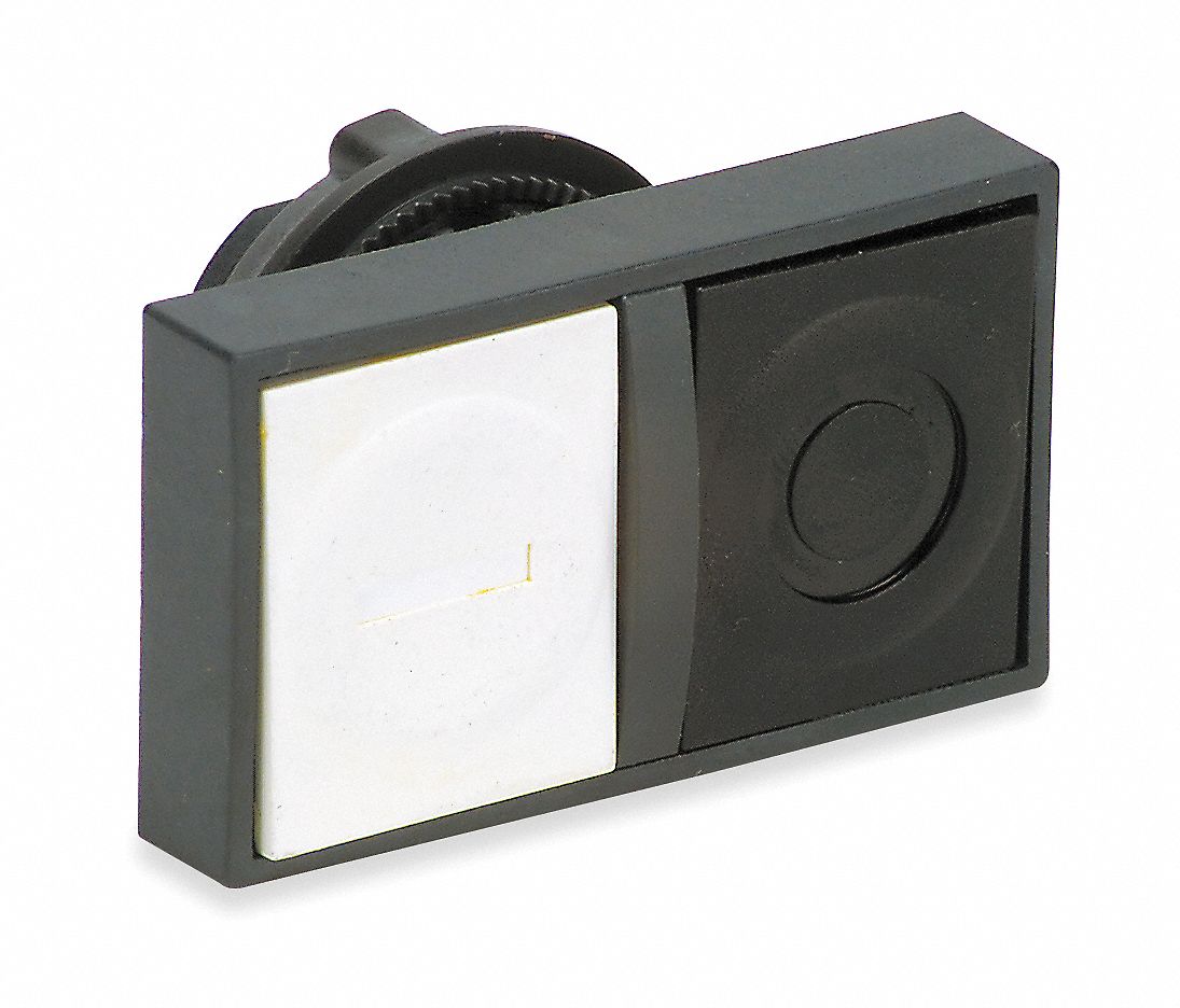 Push Button Operator, Size: 22mm, Number of Heads: 2 - Grainger