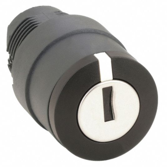 SCHNEIDER ELECTRIC, 3 Position, 22 mm Panel Mounting Size, Keyed ...