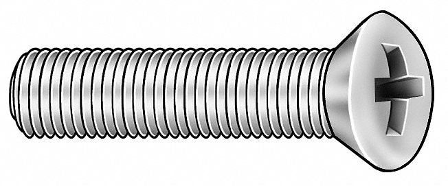 MS,M5-0.8mm,Plain,25mm,50PK - Grainger