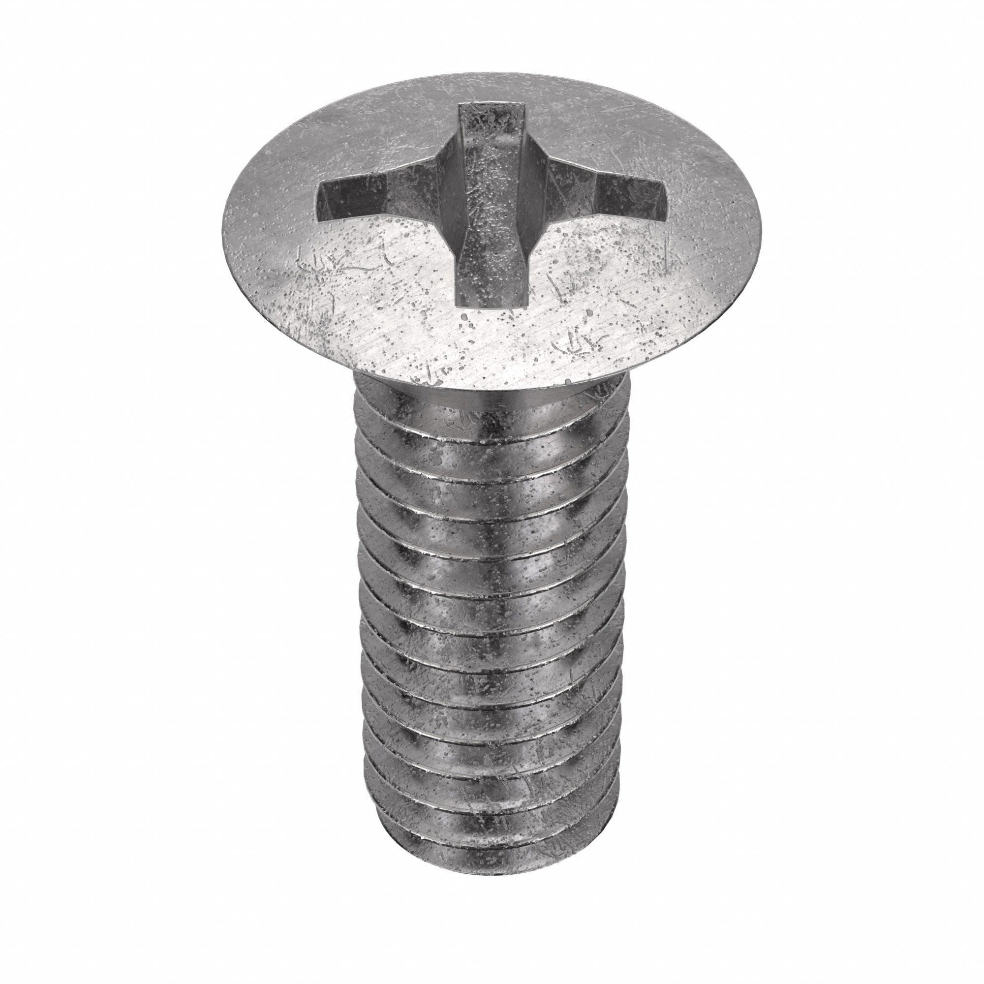 M2.5x0.45 Thread Size, 8 mm Lg, Machine Screws - 6HU77|MPOX02508-100P1 - Grainger