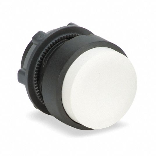 SCHNEIDER ELECTRIC, 22 mm Mounting Size, Non-Metallic, Extended Push ...