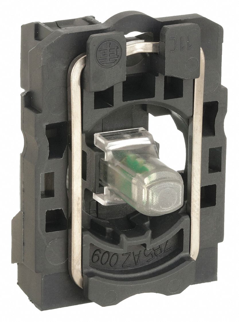 SCHNEIDER ELECTRIC, 22 mm Size, Green, Lamp Module - 6HW28|ZB5AVB3 ...