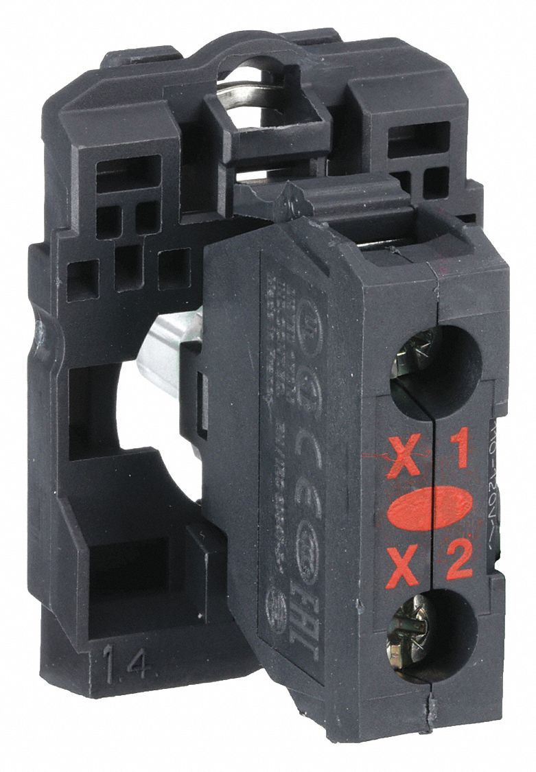 SCHNEIDER ELECTRIC, 22 mm Size, Red, Lamp Module - 6HW34|ZB5AVG4 - Grainger