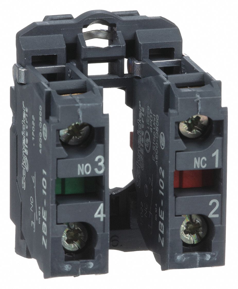 SCHNEIDER ELECTRIC Bloque de Contacto, 22mm, Forma de Contacto 1NA ...