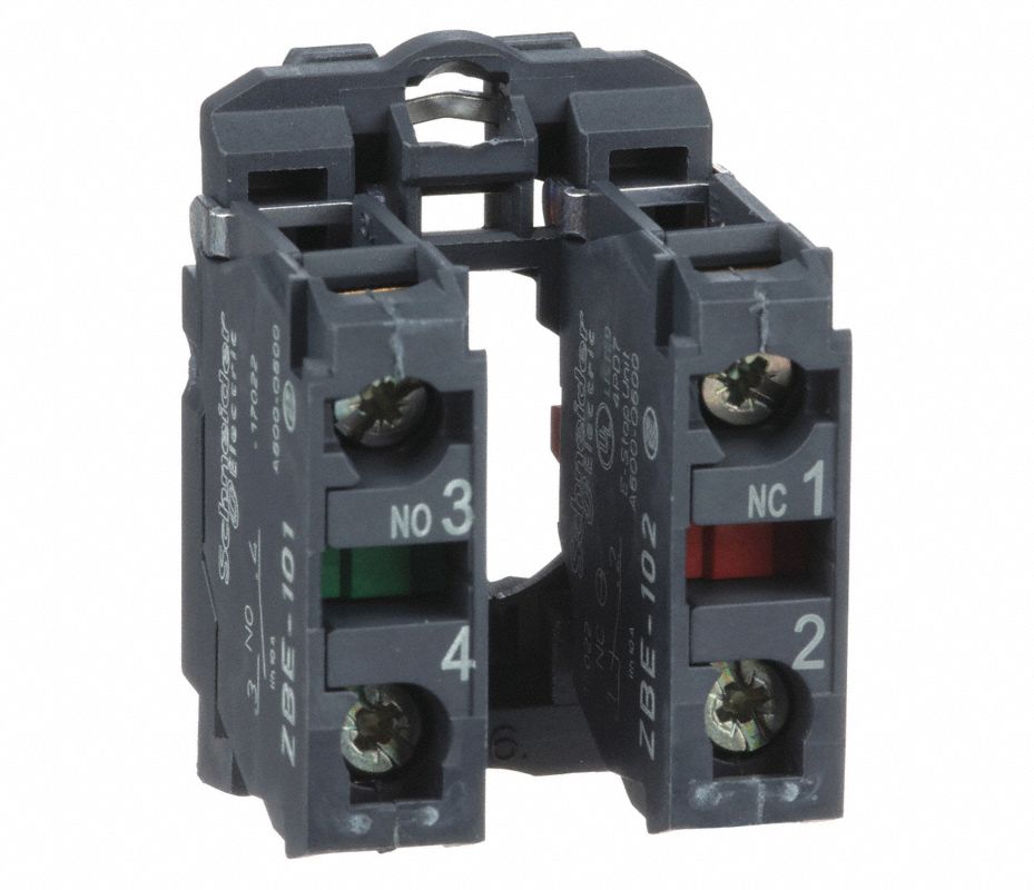 SCHNEIDER ELECTRIC Bloque de Contacto, 22mm, Forma de Contacto 1NA ...