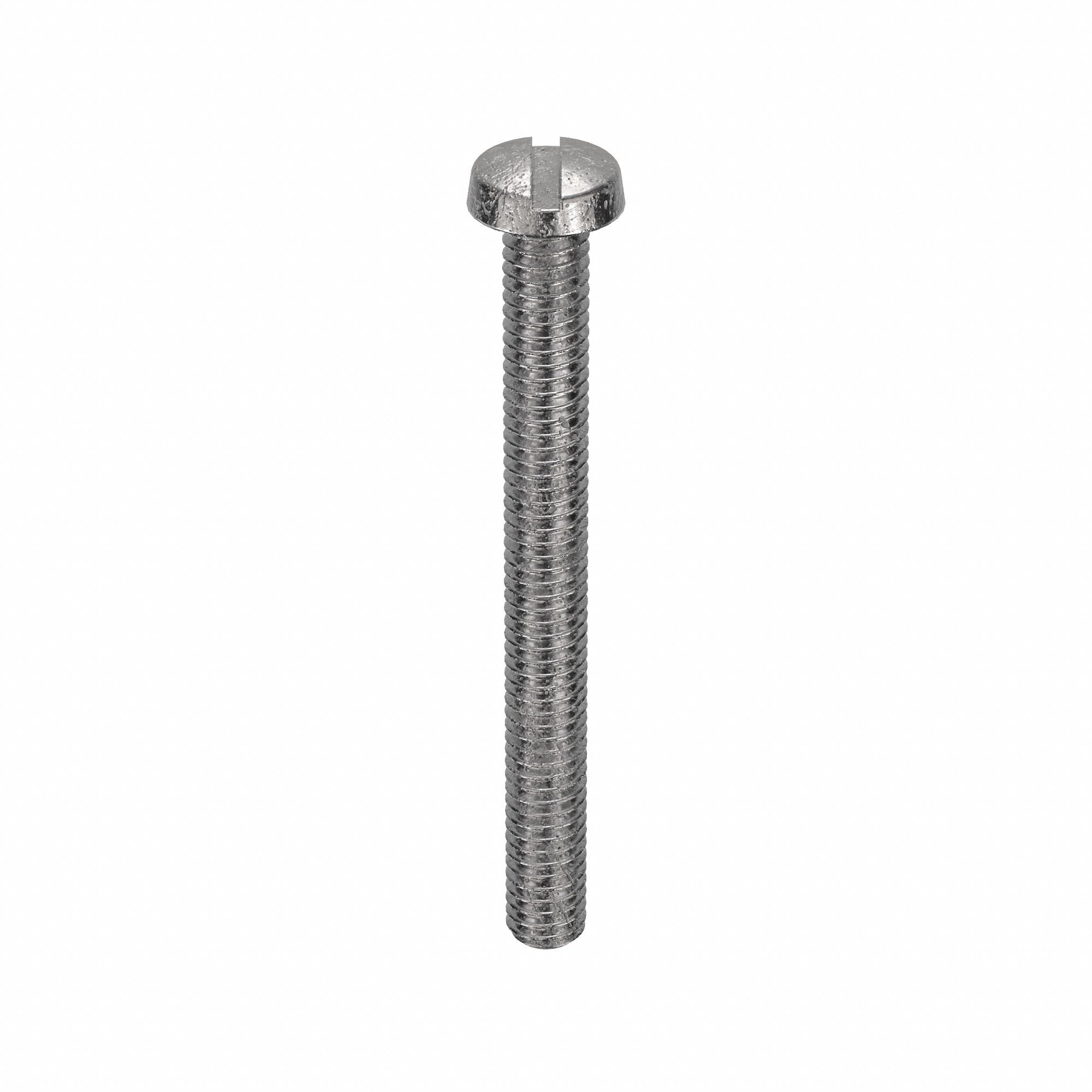 M2.5x0.45 Thread Size, 25 mm Lg, Machine Screw - 6HY94|M51120.025.0025 ...