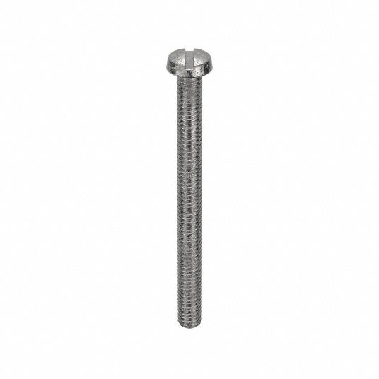 M2.5x0.45 Thread Size, 30 mm Lg, Machine Screws - 6HY95|MSCX02530-100P1 - Grainger