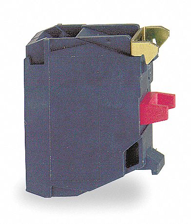 SQUARE D Bloque de Contacto , 22mm , Forma de Contacto 1NC , Clasificación del Contacto 1.2A ...