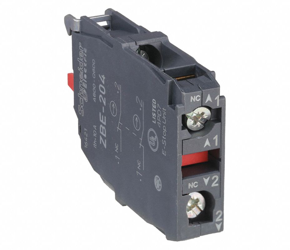 SCHNEIDER ELECTRIC Bloque de Contacto, 22mm, Forma de Contacto 2NC ...