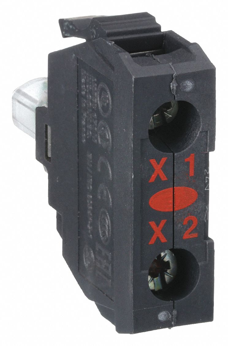 SCHNEIDER ELECTRIC, 22 mm Size, Red, Lamp Module - 6HZ50|ZBVB4 - Grainger