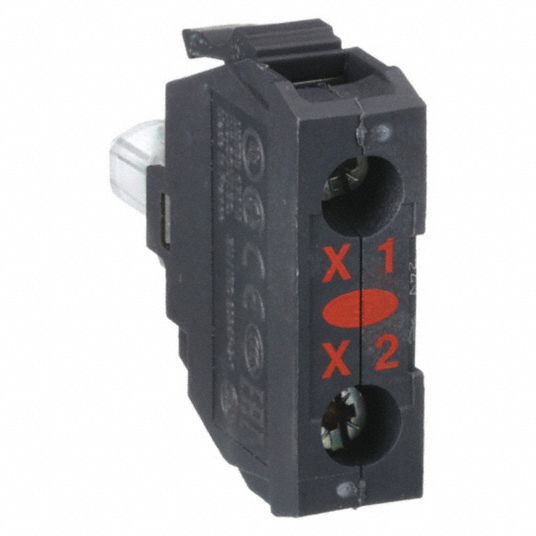 SCHNEIDER ELECTRIC, 22 mm Size, Red, Lamp Module - 6HZ50|ZBVB4 - Grainger