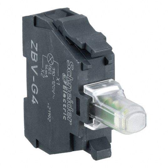 SCHNEIDER ELECTRIC, 22 mm Size, Red, Lamp Module - 6HZ63|ZBVG4 - Grainger