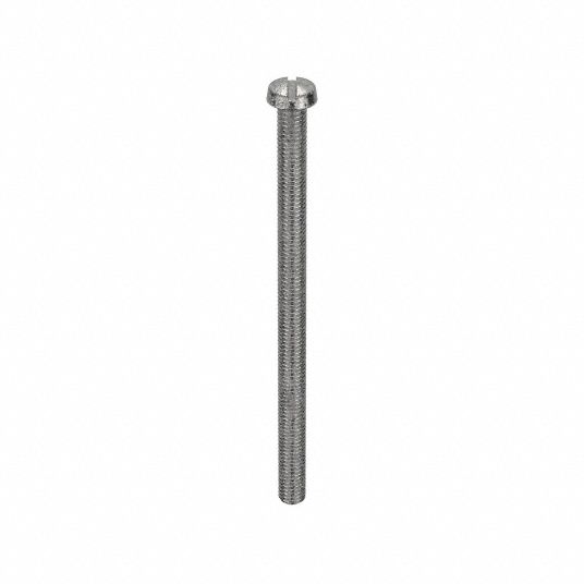 M5x0.80 Thread Size, 80 mm Lg, Machine Screw - 6JA63|M51120.050.0080 ...