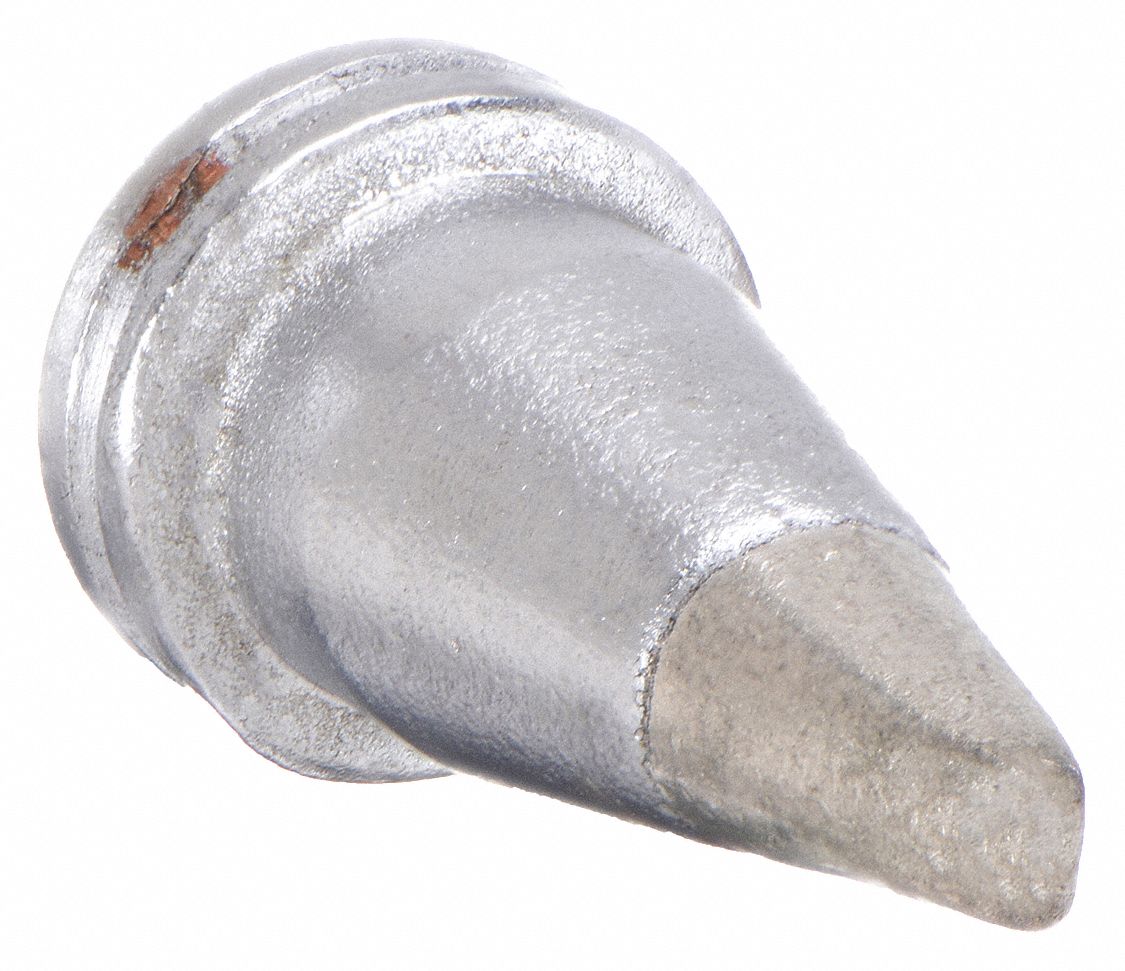 PLATO SOLDERING TIP, FOR WELLER LT SERIES, CONICAL TIP, 0.8 MM W ...