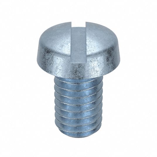 M6x1.00 Thread Size, 10 mm Lg, Machine Screws - 6JB34|6JB34 - Grainger
