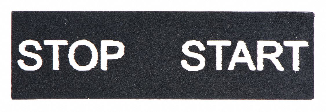 22 mm Panel Mounting Size, Rectangular, Legend Plate - 6JC25|ZBY02366 ...